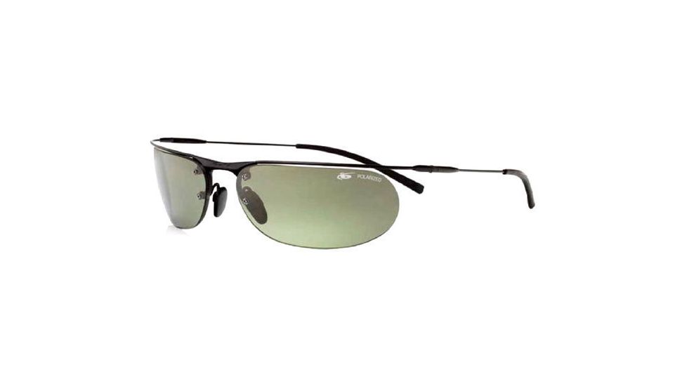 Bolle Valorium Sunglasses Matte Black Frame, Polarized Cactus Lenses ...