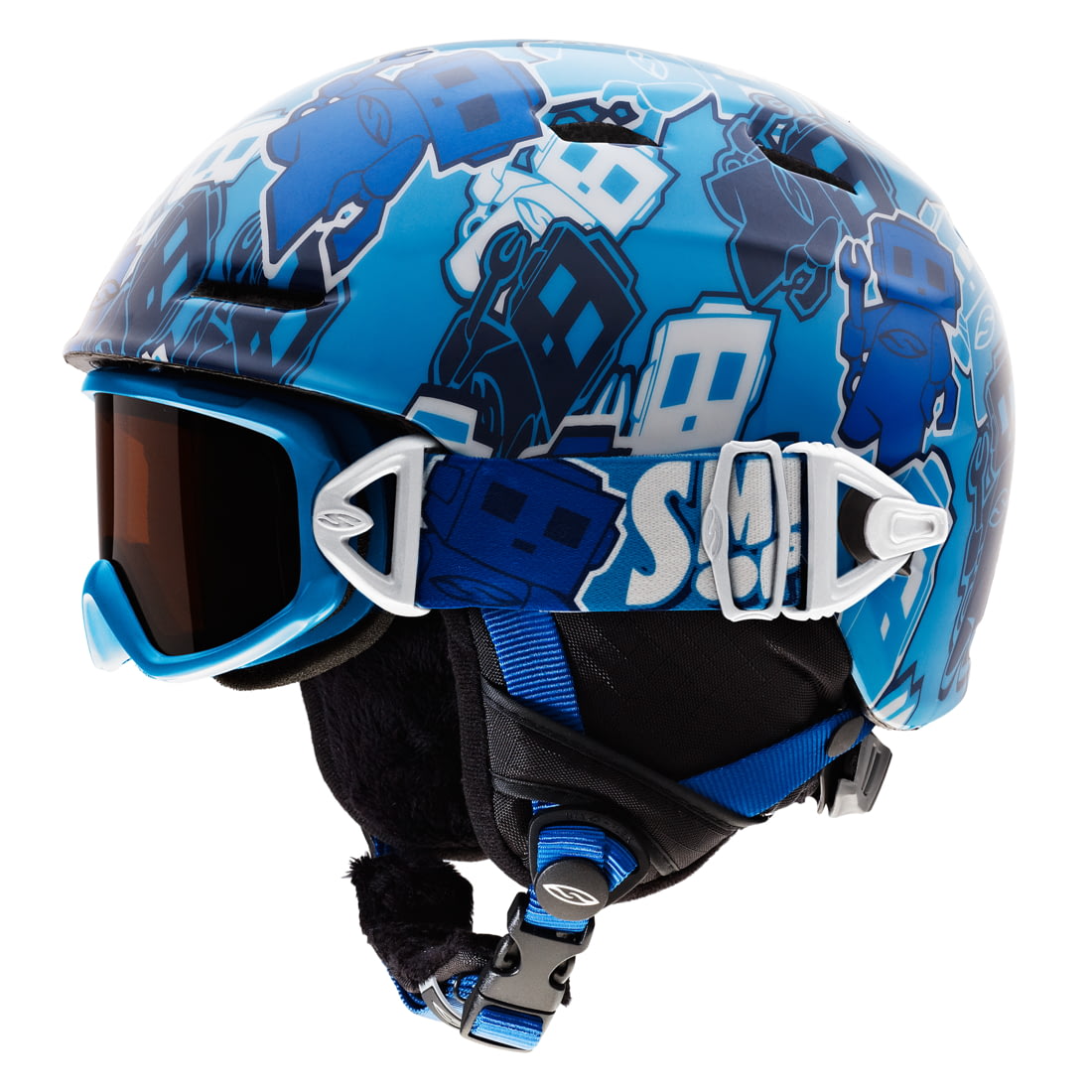 Smith Galaxy / Cosmos Junior Helmet & Goggles Set . Smith