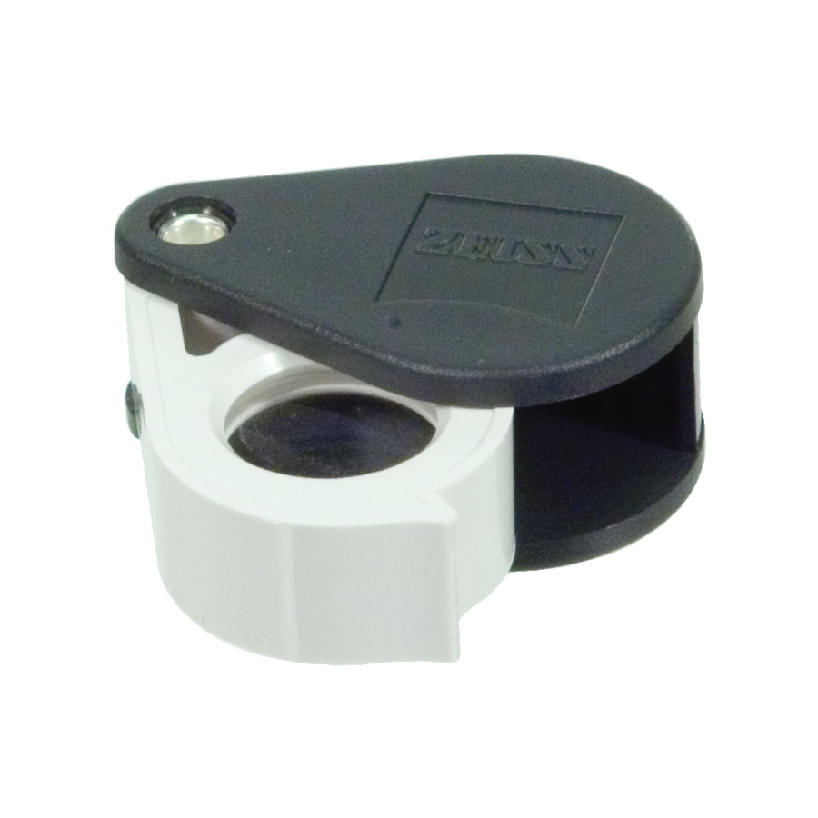 Zeiss Optics D40 10x Aplanatic Achromatic Pocket Magnifier Loupe D40 AR ...
